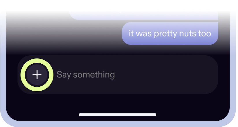 Send short videos in chats – Feeld Help Center
